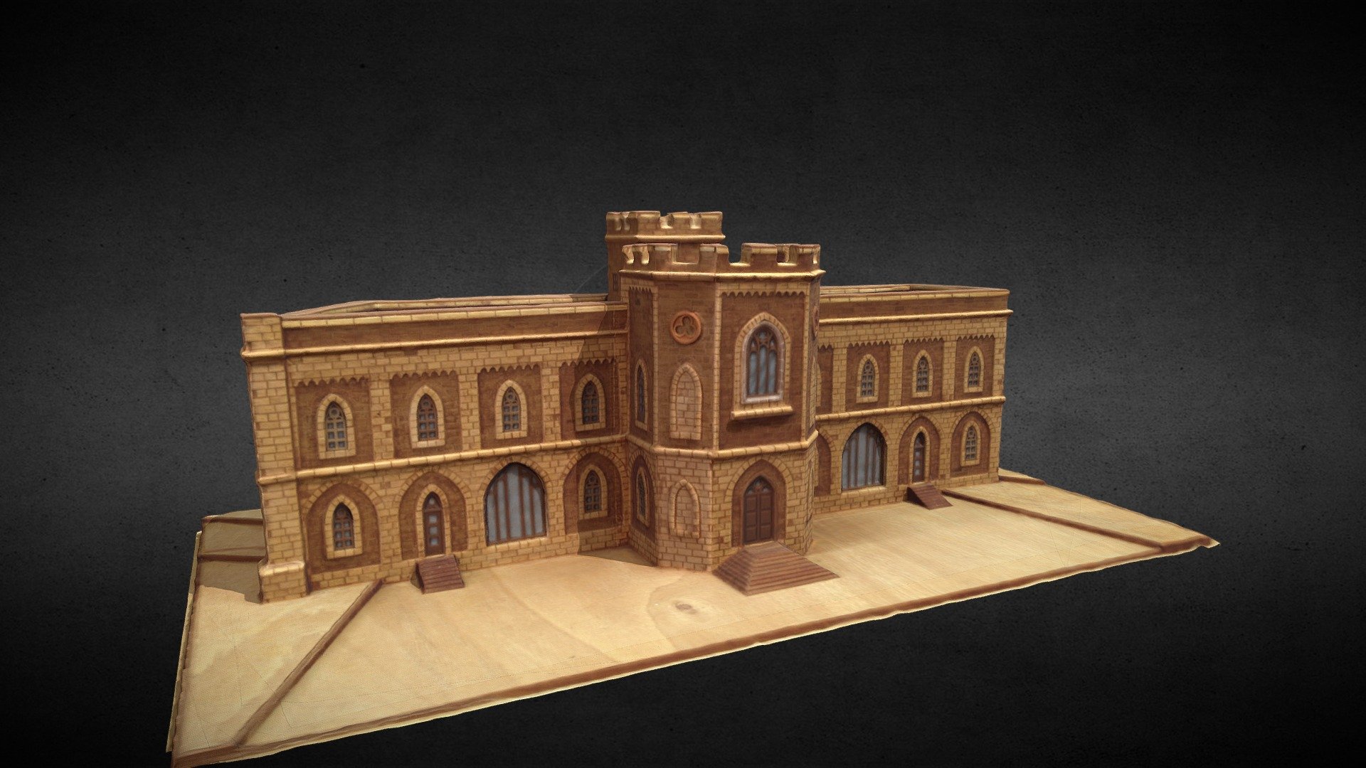 Shmidt Building - 3D model by jerusalemheritage [26ec646] - Sketchfab