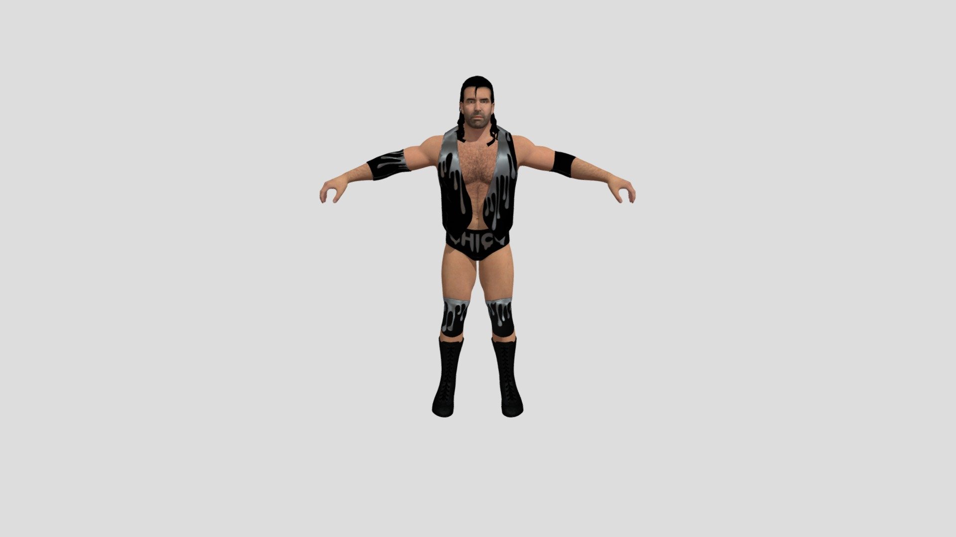 Scott hall nwo wtet and blukc wwe 2k 17 - Download Free 3D model by ...