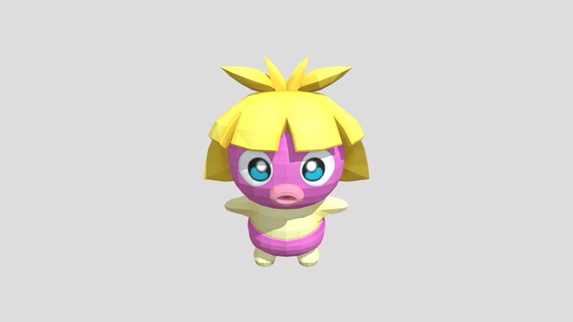 Smoochum - Download Free 3D model by nguyenlouis32 [26ed973] - Sketchfab