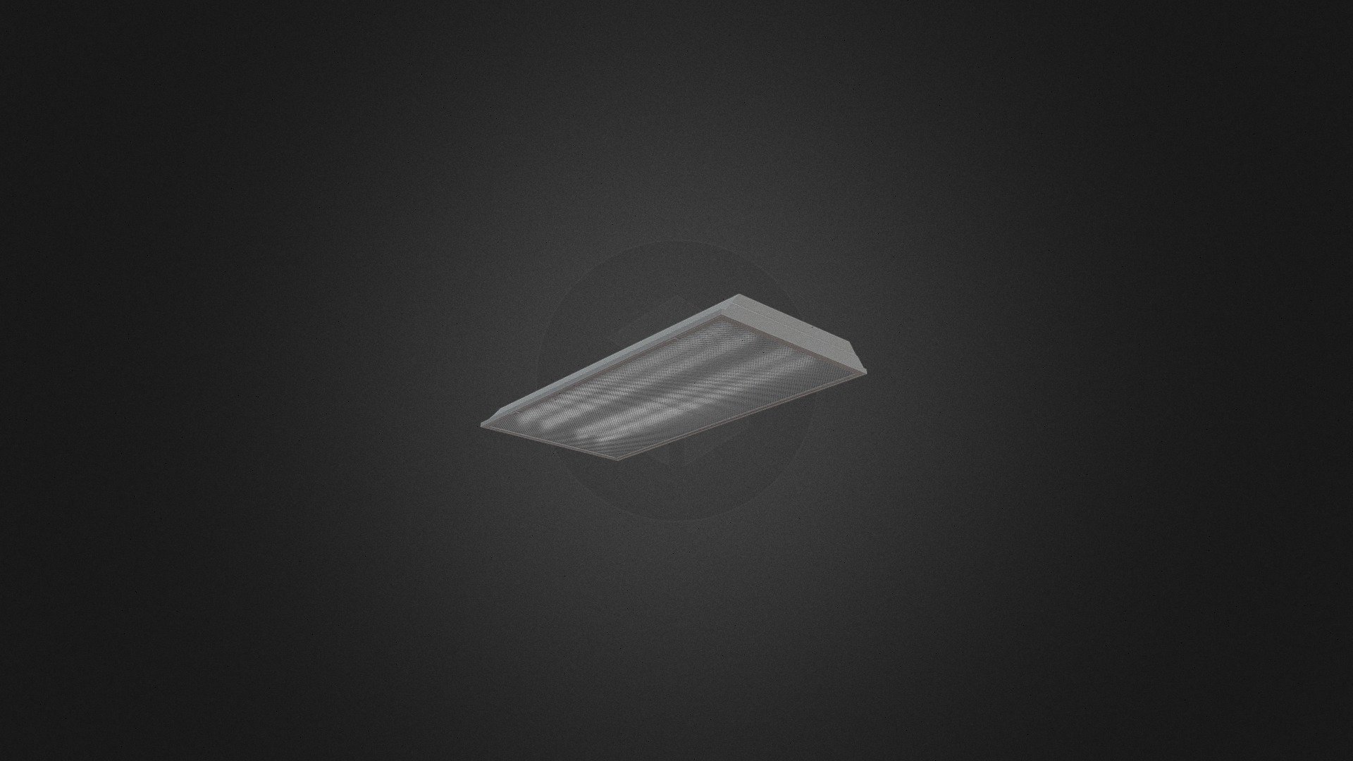 Troffer Light (with LED Tubes) - Download Free 3D model by AEL 115 ...