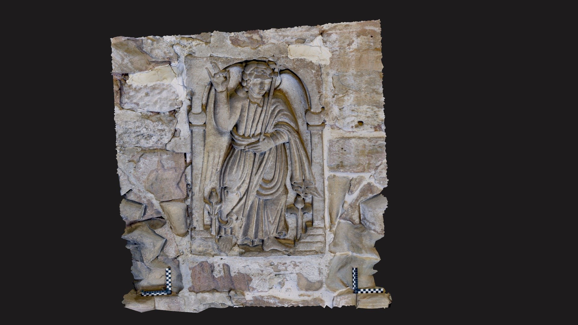 Breedon 6 - Breedon Angel - Early 9th century - 3D model by Professor ...