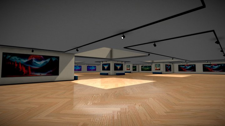 Art-gallery 3D models - Sketchfab