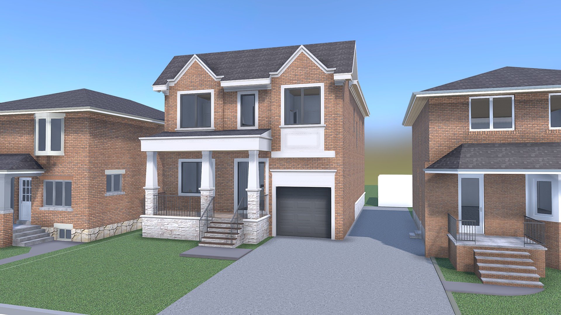 Abbott Ave - 3D model by Cadaxx Design (@cadaxx) [26f168c] - Sketchfab