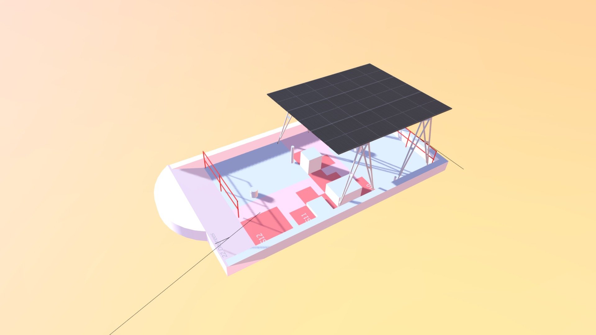 4 Bay Ridge Pl 18 Mod Canopy (1) - 3D model by brooklynsolarworks ...
