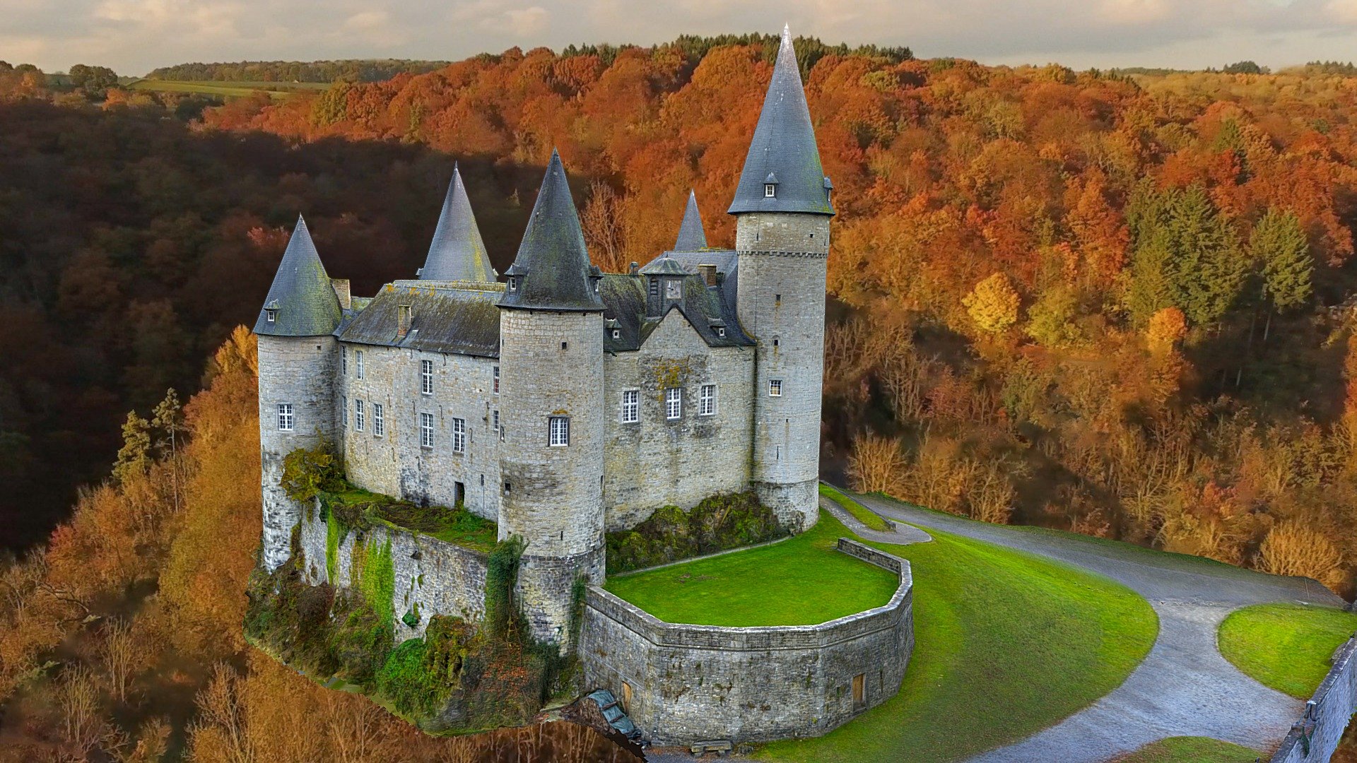 Château de Vêves (low) - Buy Royalty Free 3D model by LZ Creation ...