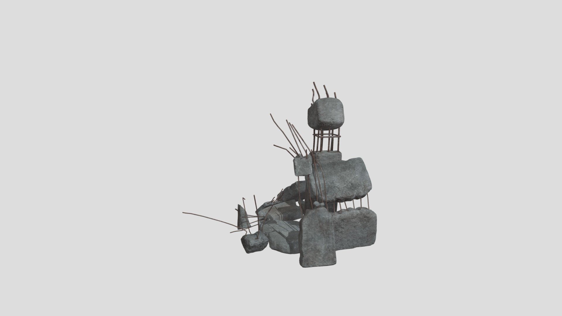 Cement_debris - 3D model by IACG [26f3a87] - Sketchfab