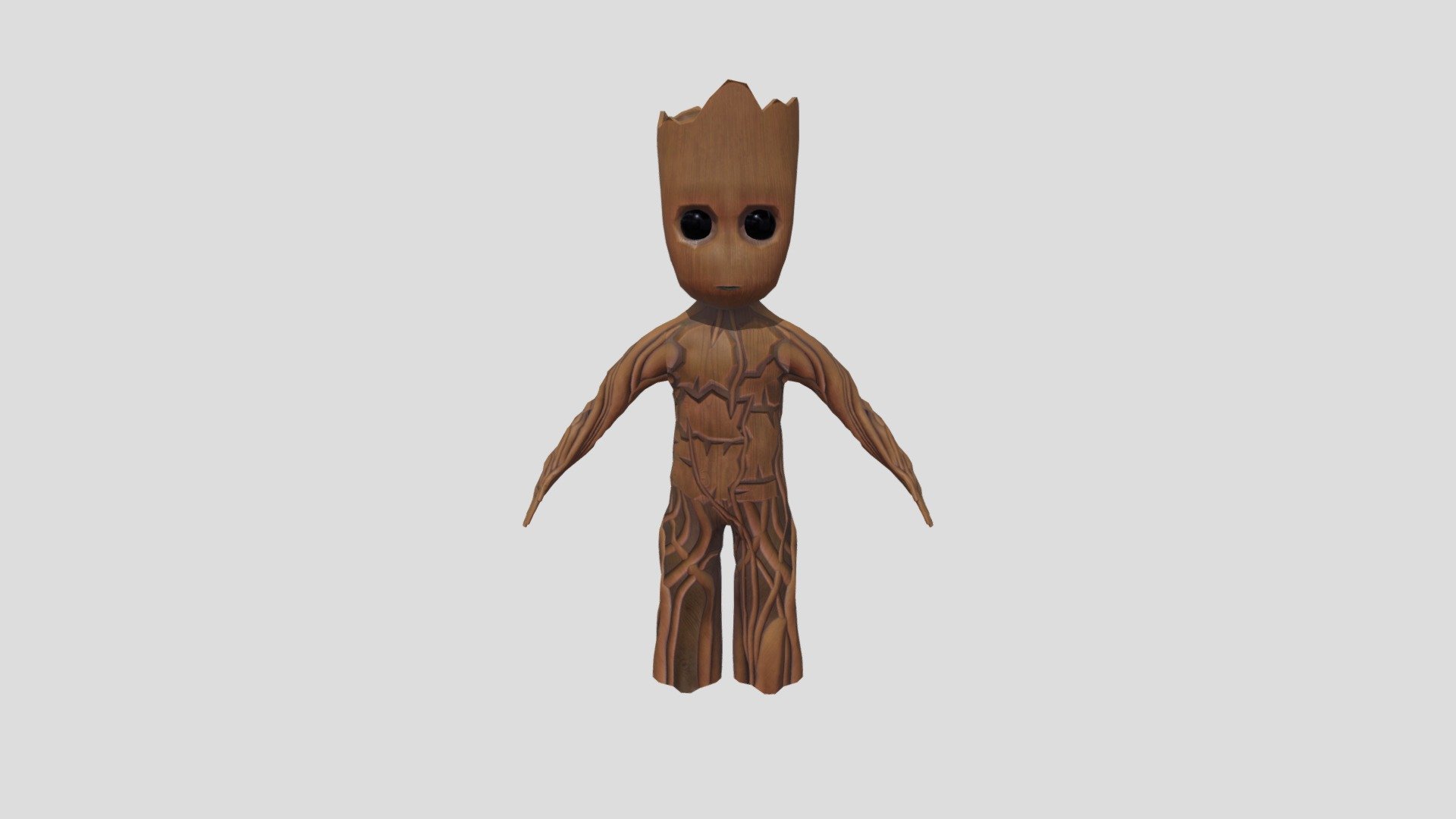 Baby Groot - Download Free 3D model by Raykon [26f5a9f] - Sketchfab