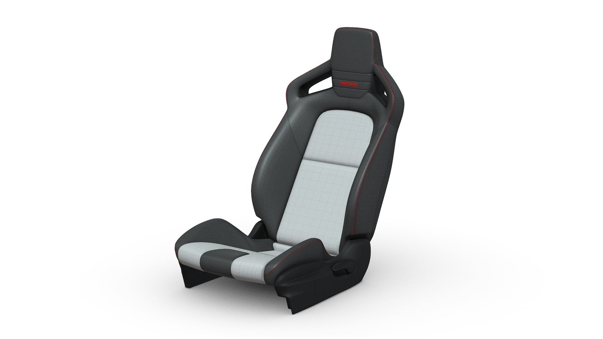 RECARO brand car seat Sports Model - 3D model by Chakra (@Chakra_s ...