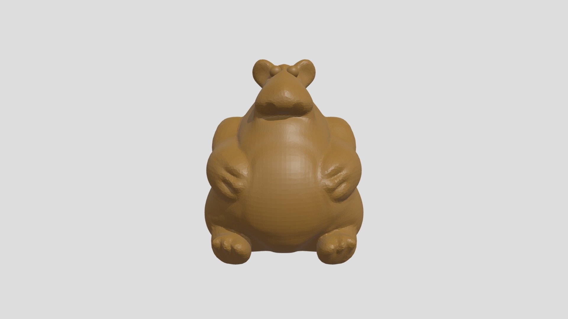 Fat Bear - Download Free 3D model by Akinremi [26f6142] - Sketchfab