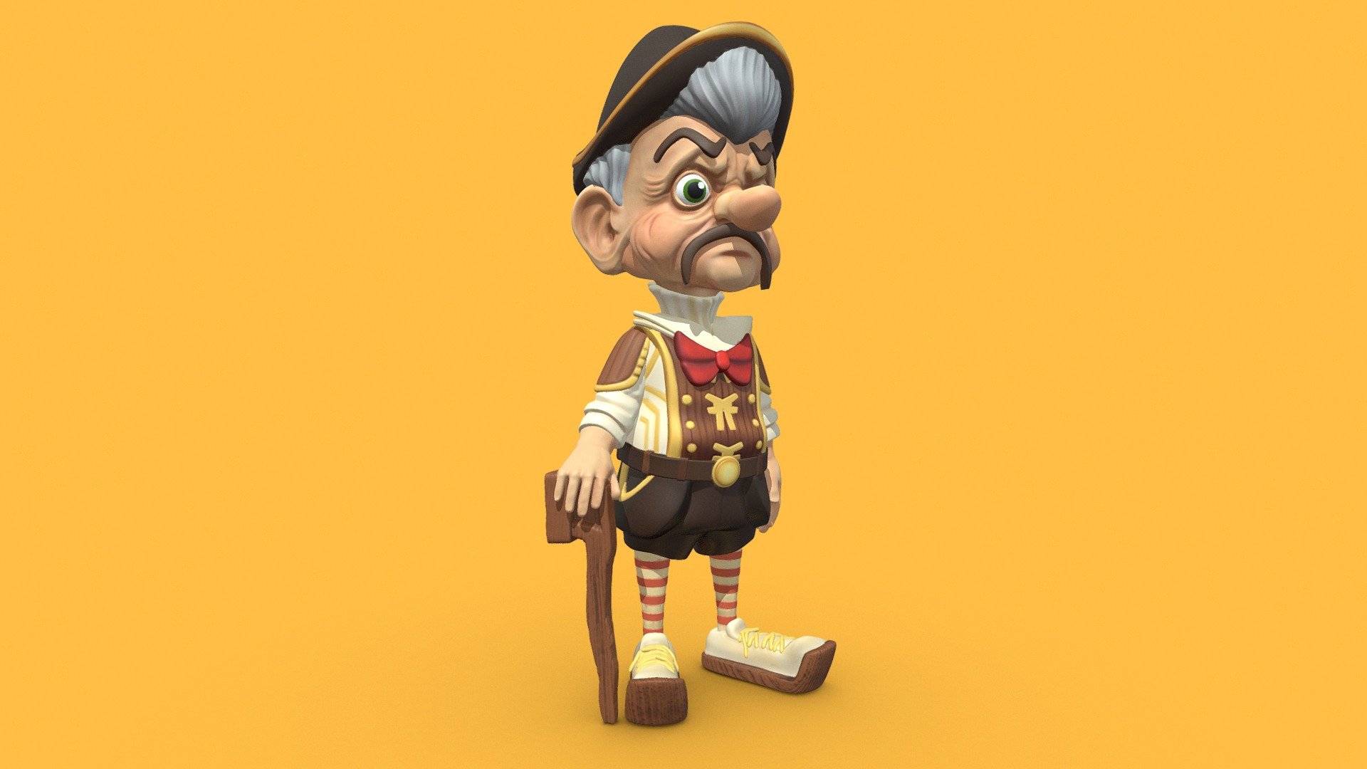 Gepetto - 3D model by FelipeMauro [26f6d08] - Sketchfab