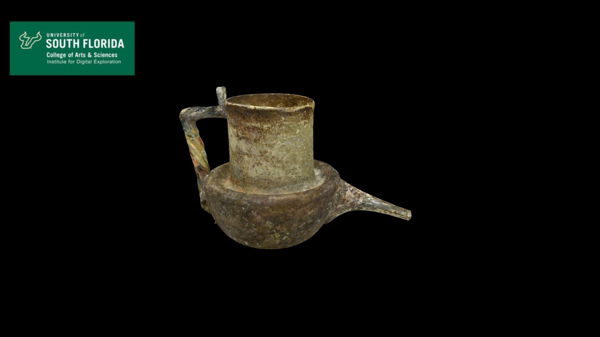 118. Spouted Pitcher with Handle - 3D model by USF Institute for ...