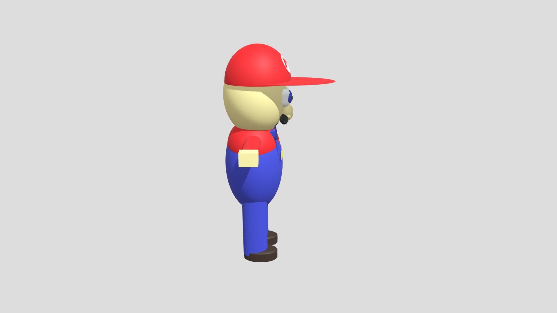 Mario ready to rig - Download Free 3D model by GicyContCode [26f927d ...