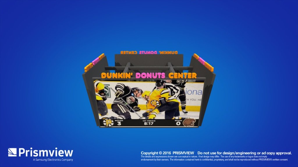 Dunkin' Donuts Center Concept 2 - 3D model by prismview [26fa643 ...