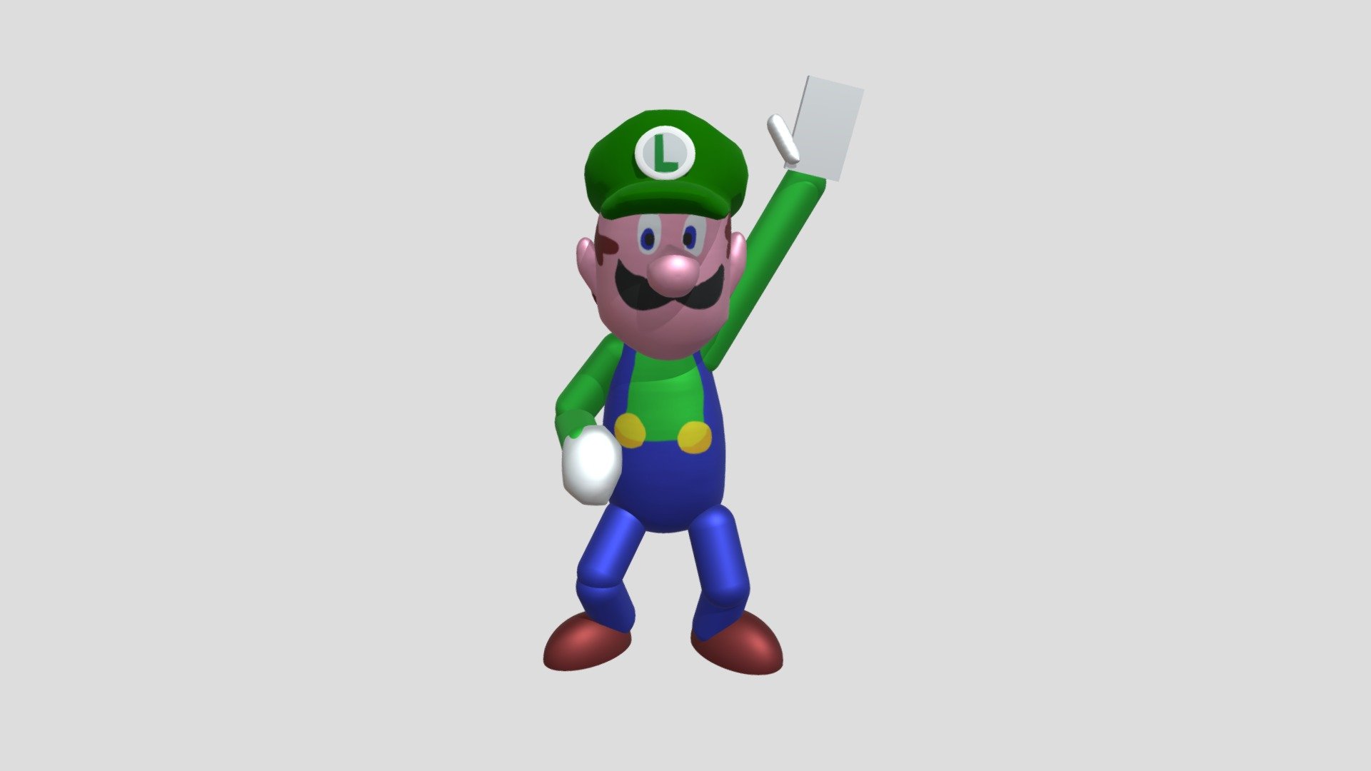 Luigi SM64 - Download Free 3D model by cyrilkhouryraphael [26fb71e ...