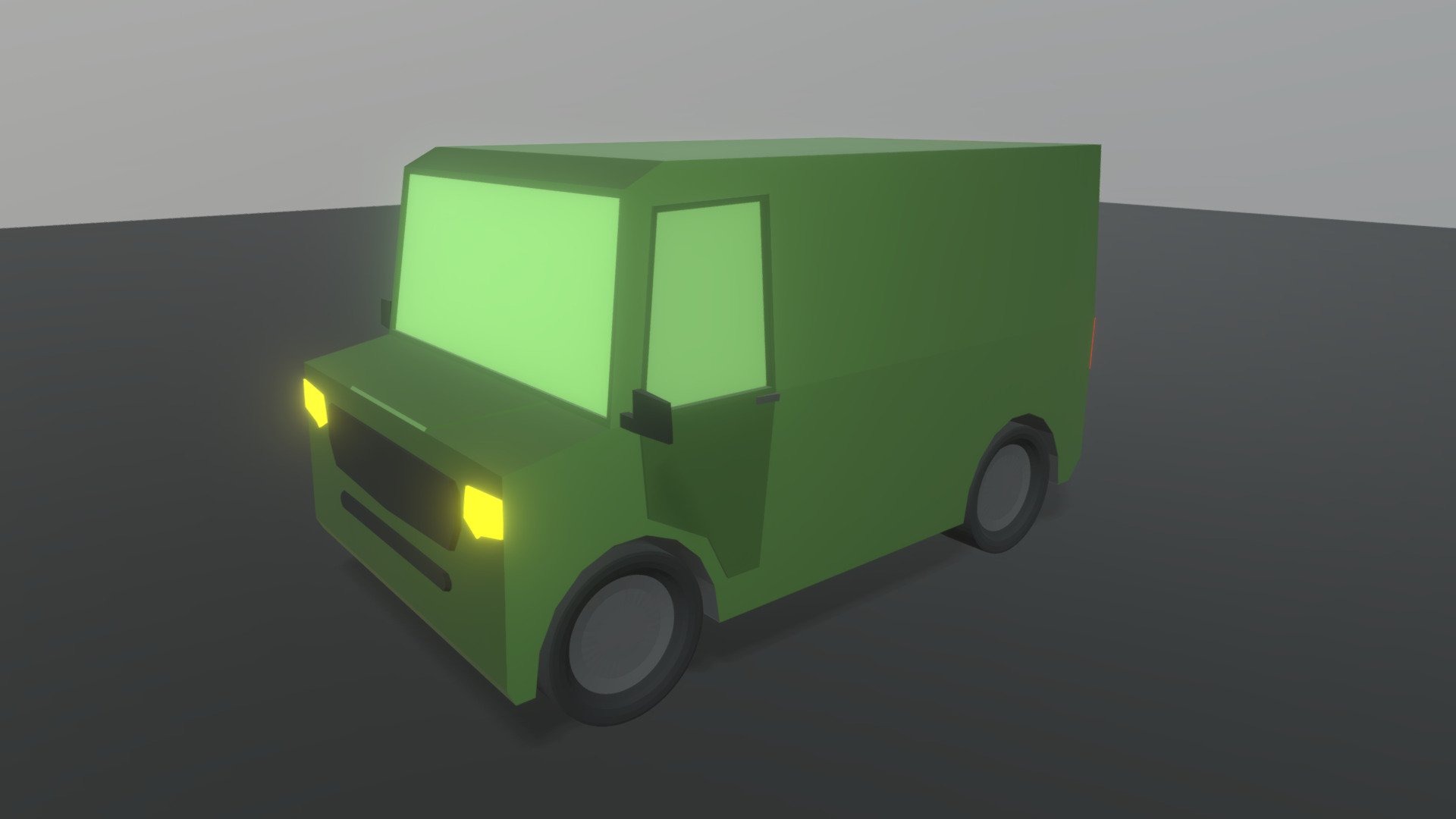 Van Low Poly - Download Free 3D model by AFCM (@afcm.contact) [26fbad1 ...