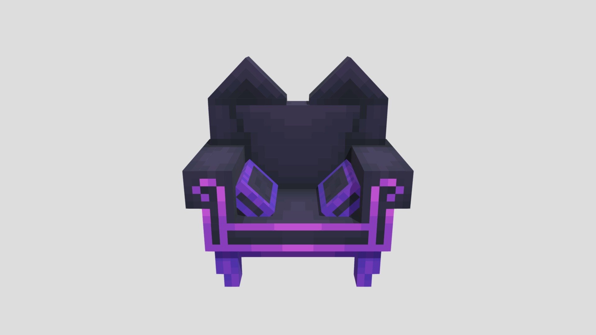 Cat Armchair - 3D model by blakes (@sblakes) [26fbe02] - Sketchfab