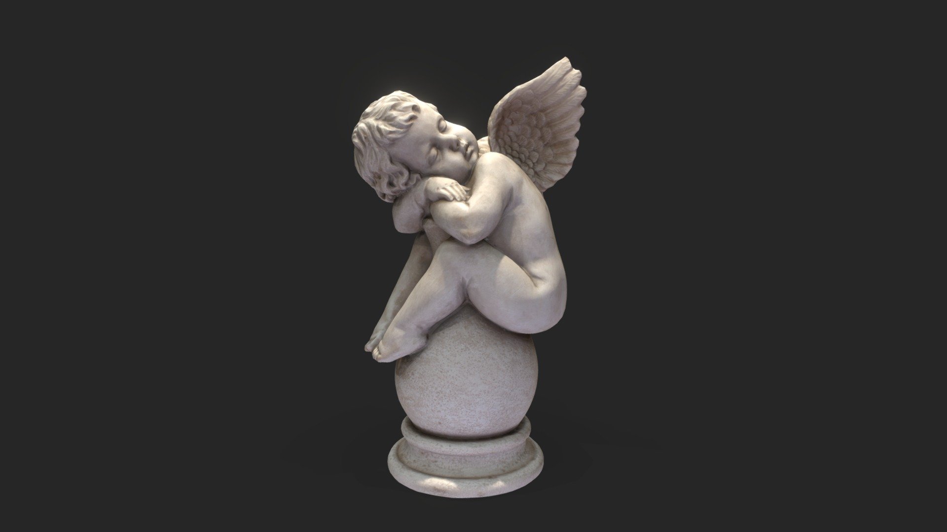 Cherub Statue - Photogrammetry - Download Free 3D model by Gokul ...