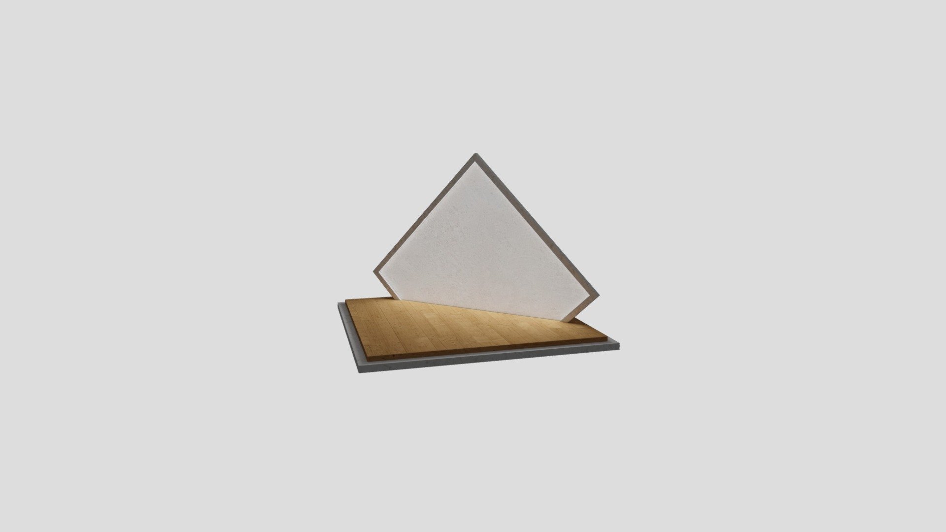 Angled Portal Sign Platform - Download Free 3D model by JeffK ...