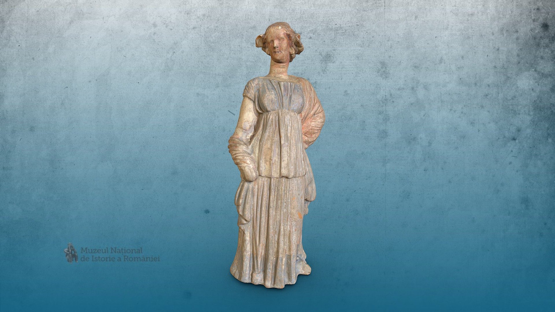 Statuetă de teracotă, Callatis (Mangalia) - 3D model by Muzeul National ...