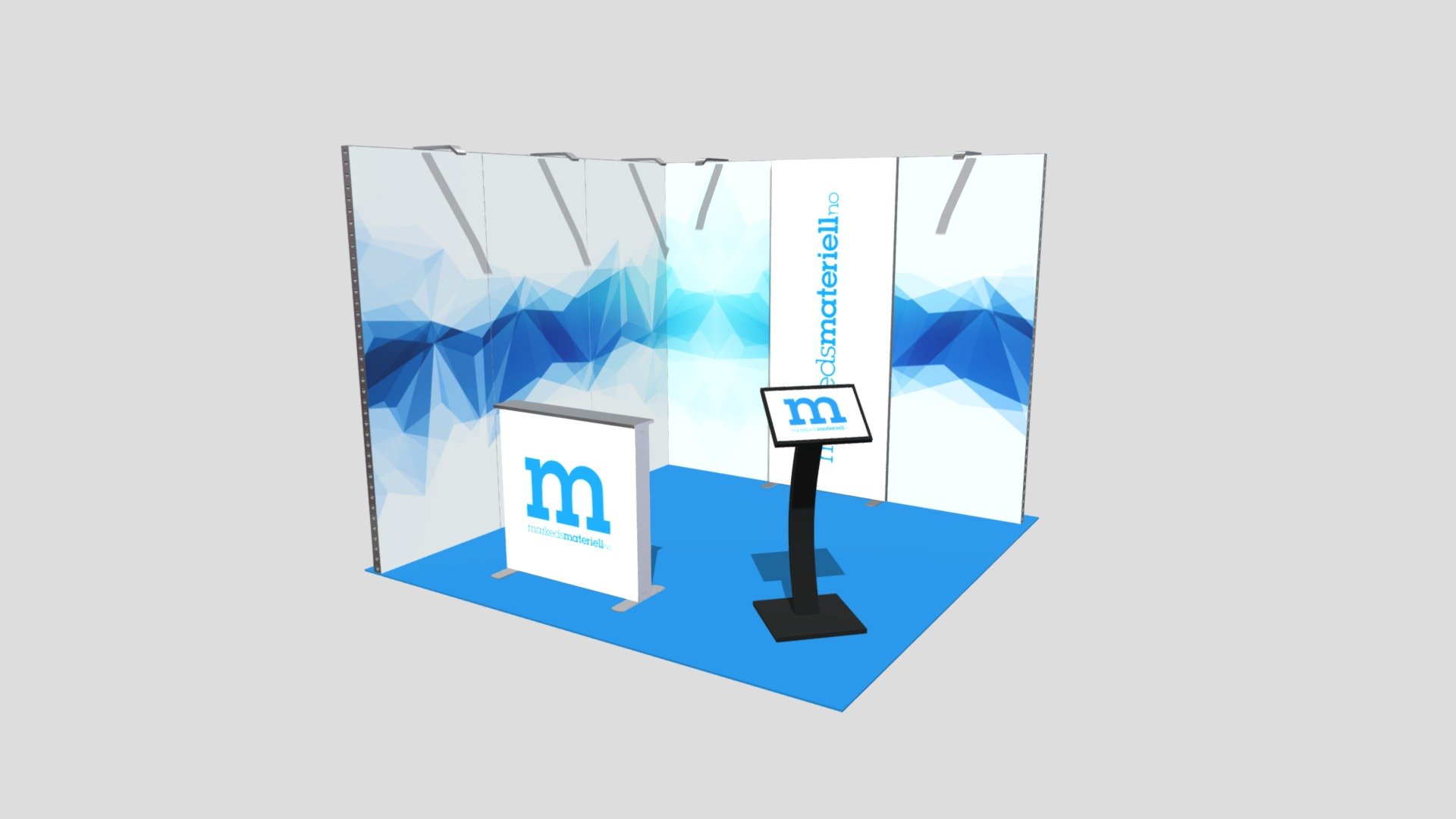 Expo Frames & SEGO 4 3x3 - 3D model by Markedsmateriell.no ...