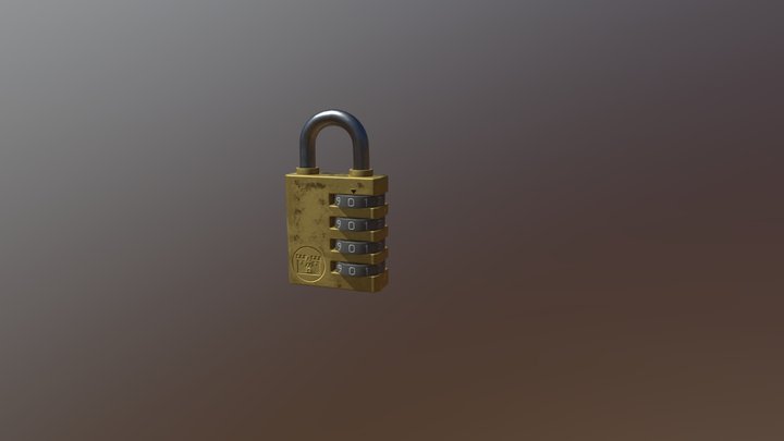 Padlock 3D models - Sketchfab