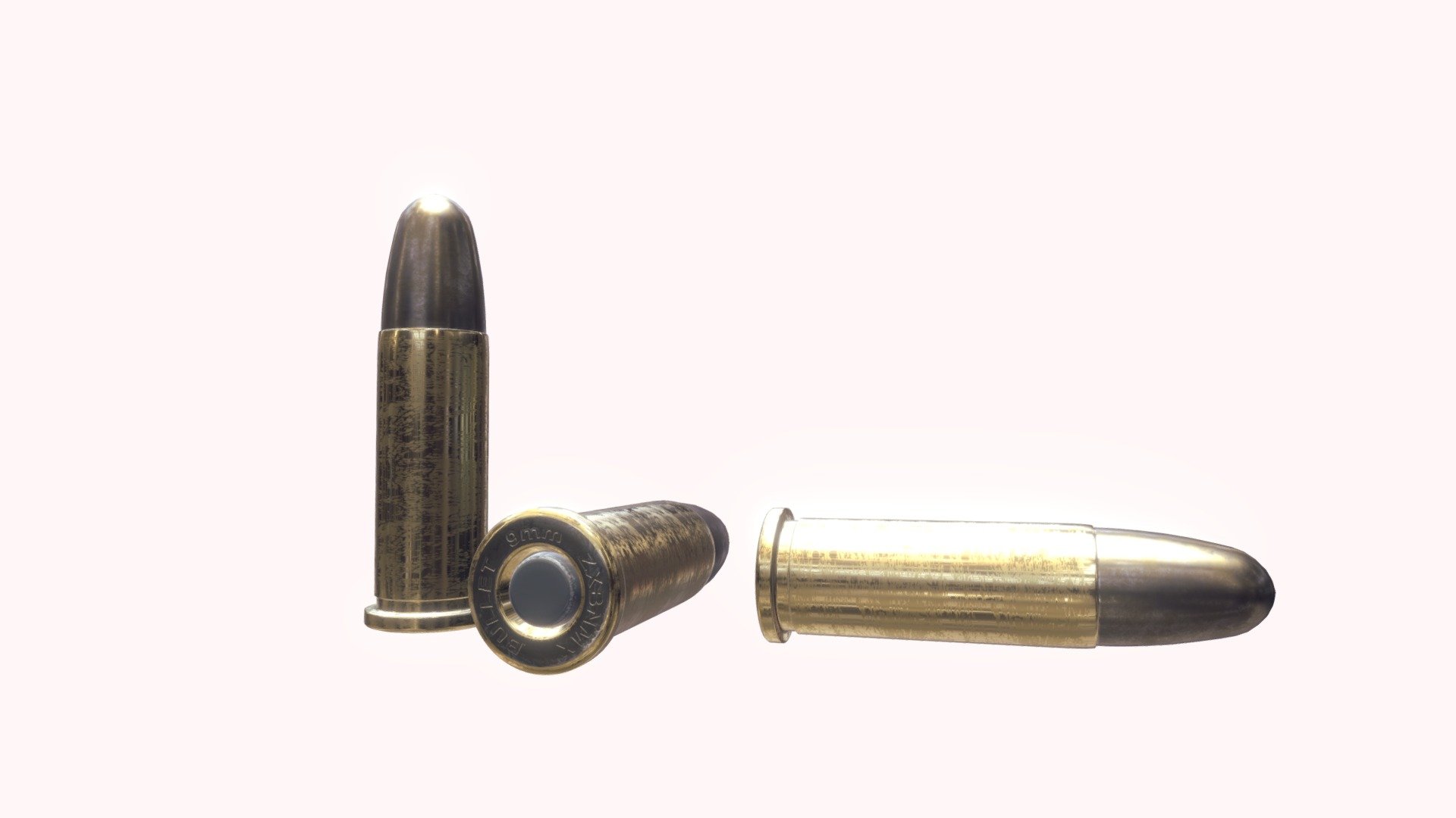 9mm bullet - 3D model by rebel (@512) [2701be5] - Sketchfab