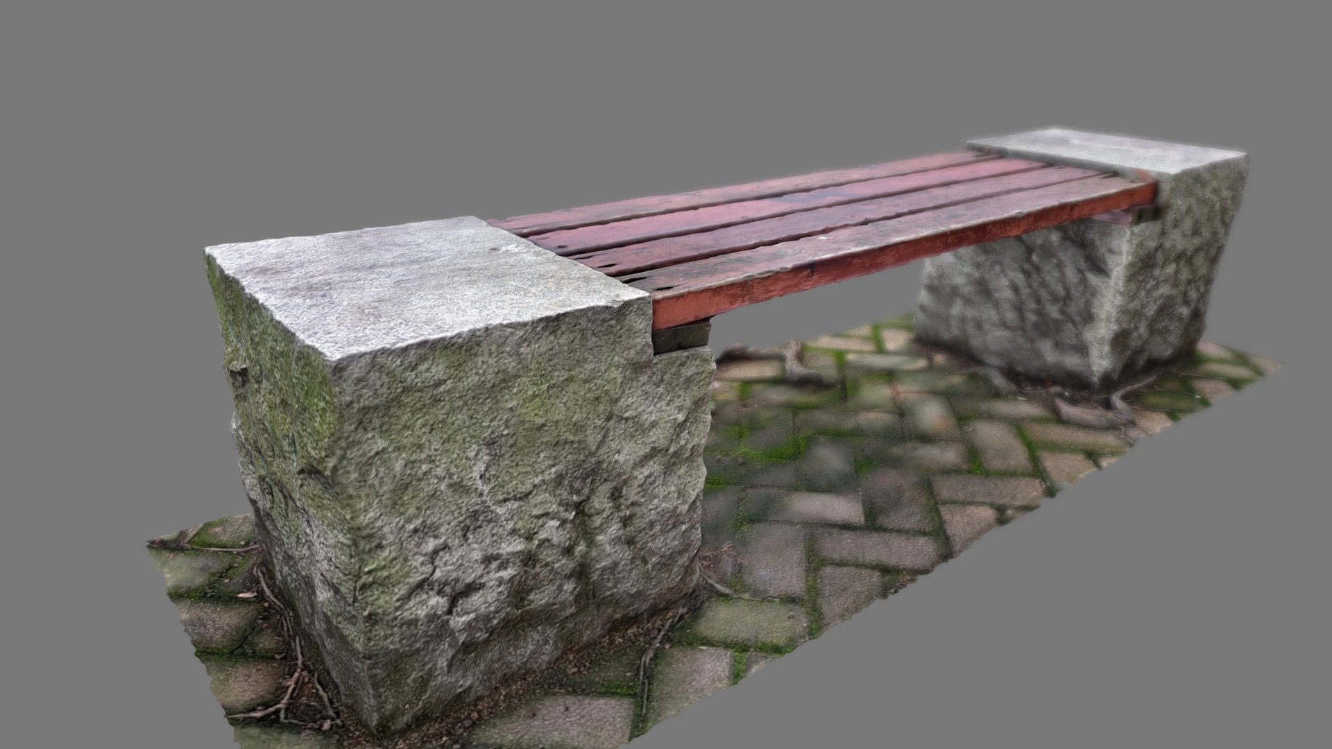 Stone Wood Bench 01 - Download Free 3D model by Game industry veteran ...
