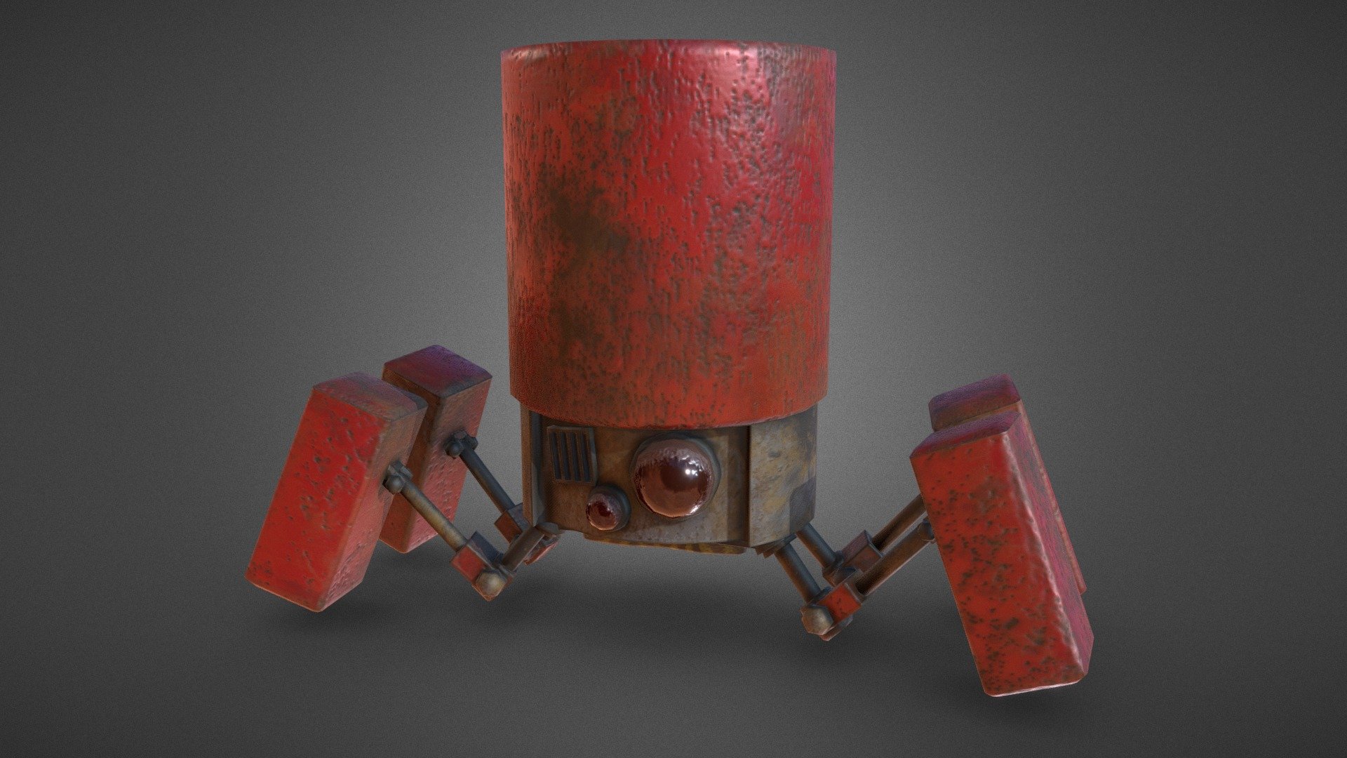 Post-Apocaliptic drone - Download Free 3D model by Ivaskiv Grigory ...