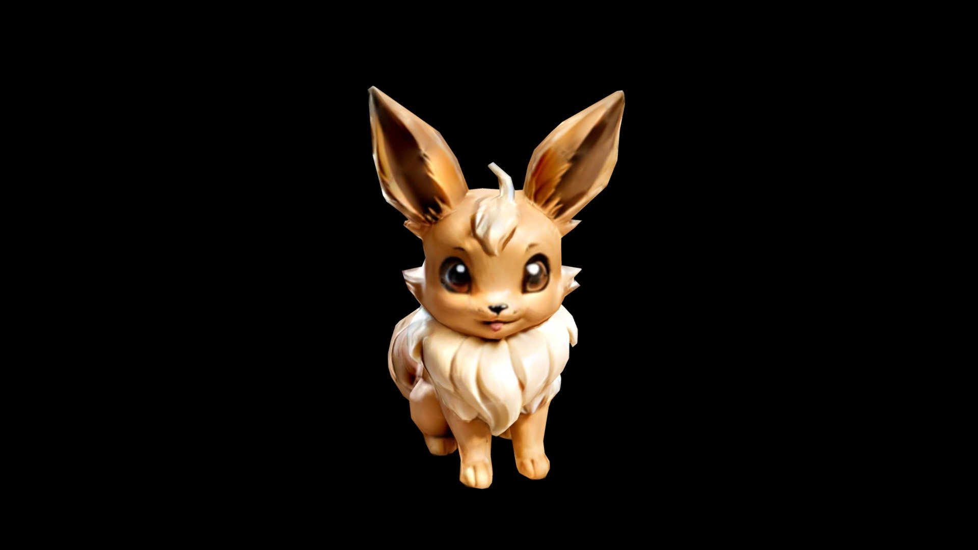 Anime character showing off white fur and sharp - Download Free 3D ...