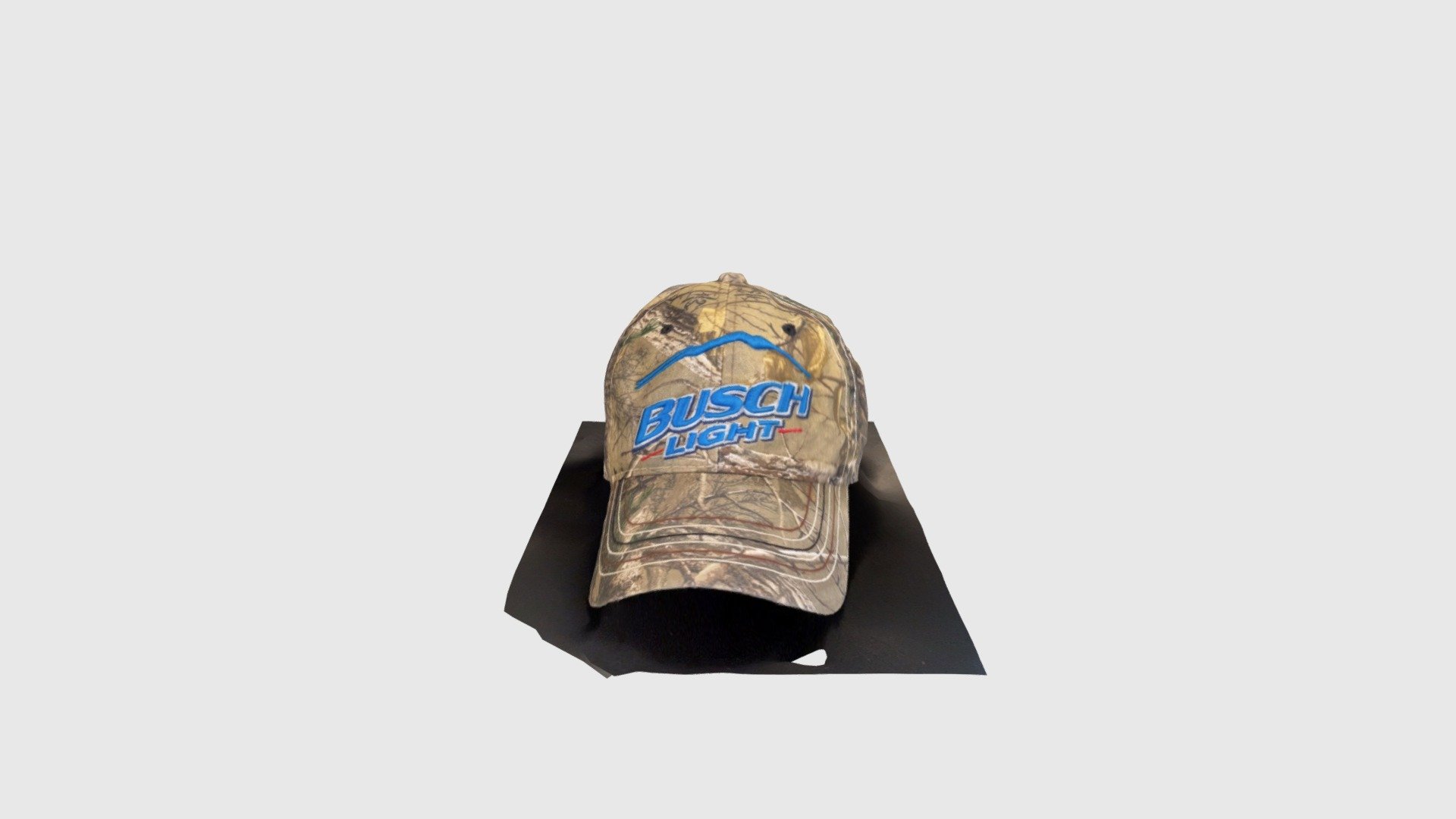 Baseball cap Busch Light. - 3D model by netflugur [270422a] - Sketchfab