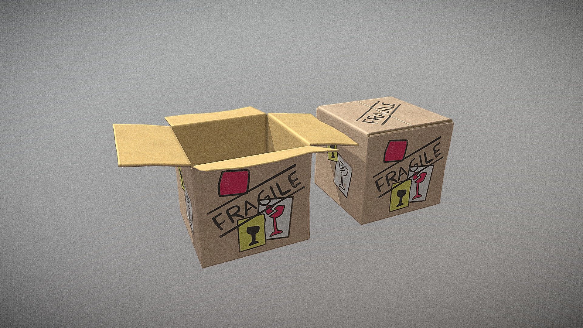 Fragile_BOx - 3D model by Kukuh Budianto (@kukuhpaswet1) [2705ebb ...