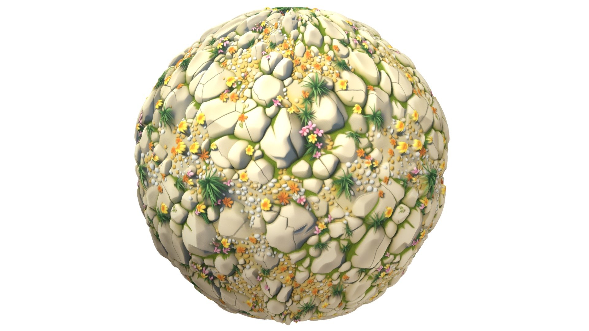 Stylized Ground Seamless Texture - Buy Royalty Free 3D model by ...