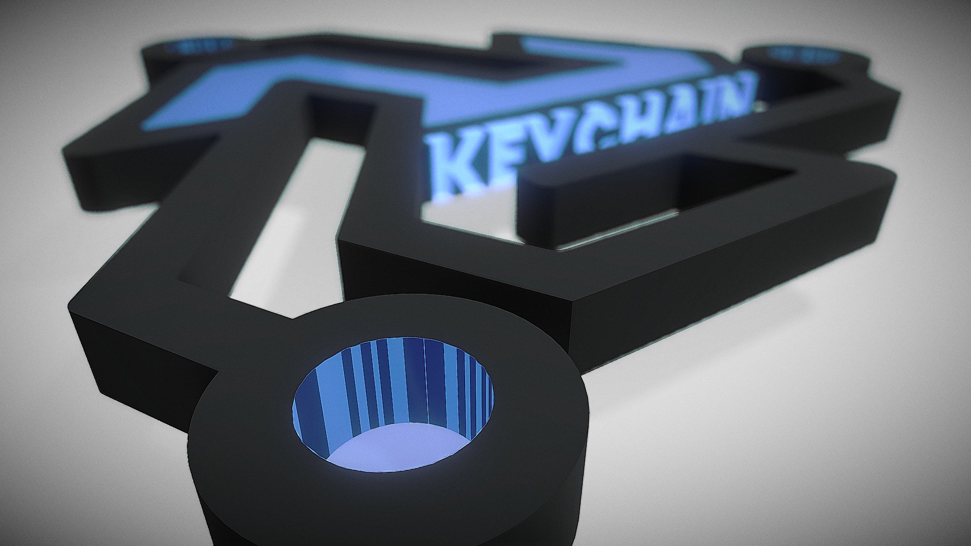KEYCHAIN LOGO - 3D model by VDCnordic [270632d] - Sketchfab