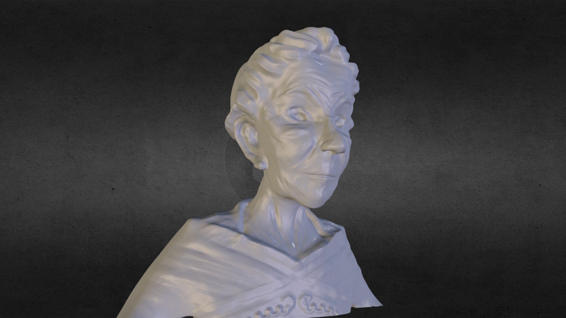 001-Old Lady - 3D model by aldoruggierovfx [2706b55] - Sketchfab