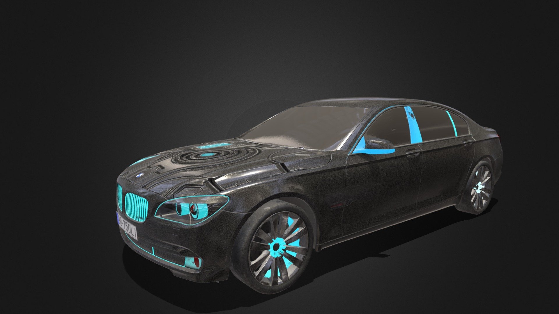BMW - 3D model by mohamedhussien [2708192] - Sketchfab