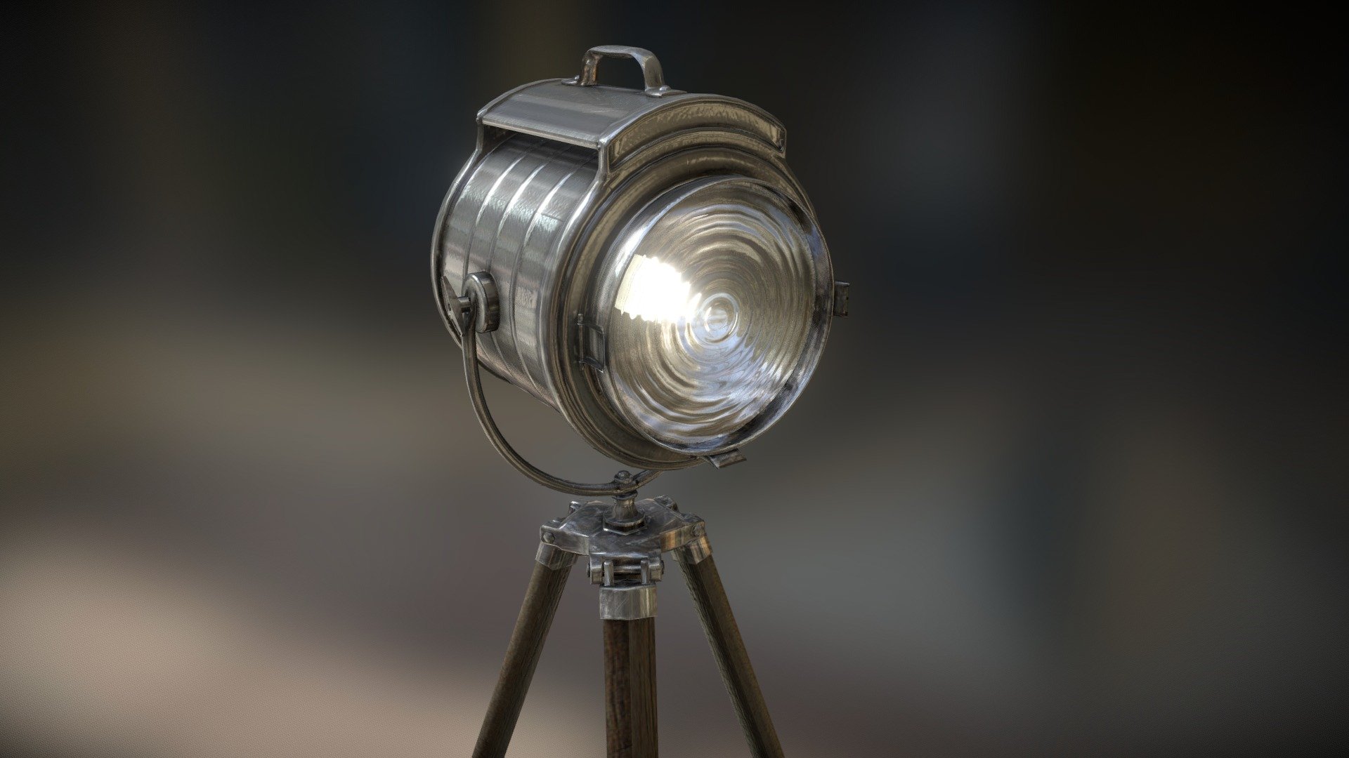 Classic Movie Light - Buy Royalty Free 3D model by rad3d (@retutca ...