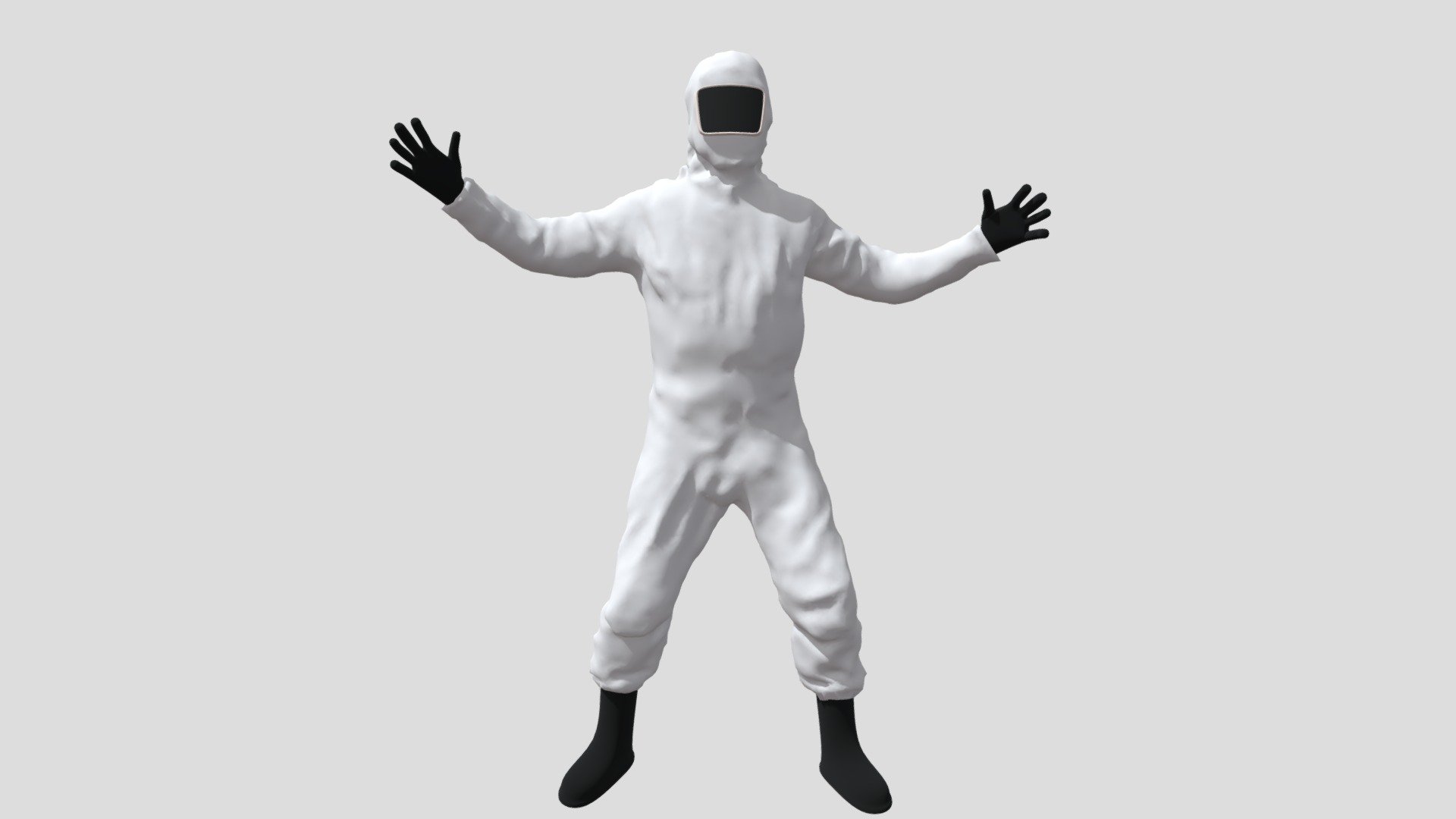 Hazmat Suit (Version 2) - Download Free 3D model by RackRibs [27099d5 ...