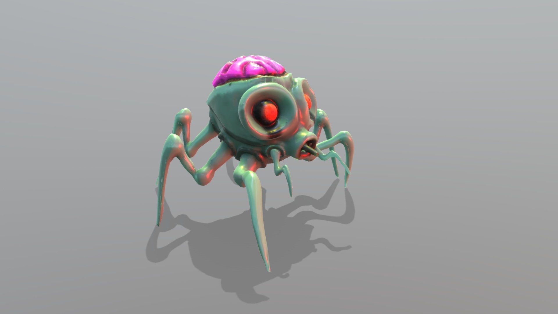 Brain Bug anim - Buy Royalty Free 3D model by Chaitanya Krishnan ...