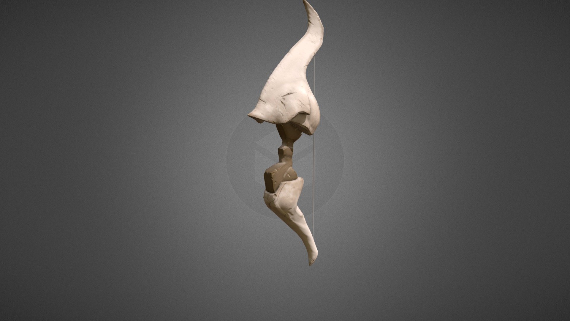 Bones_Bow - 3D model by edmondwu [270b390] - Sketchfab
