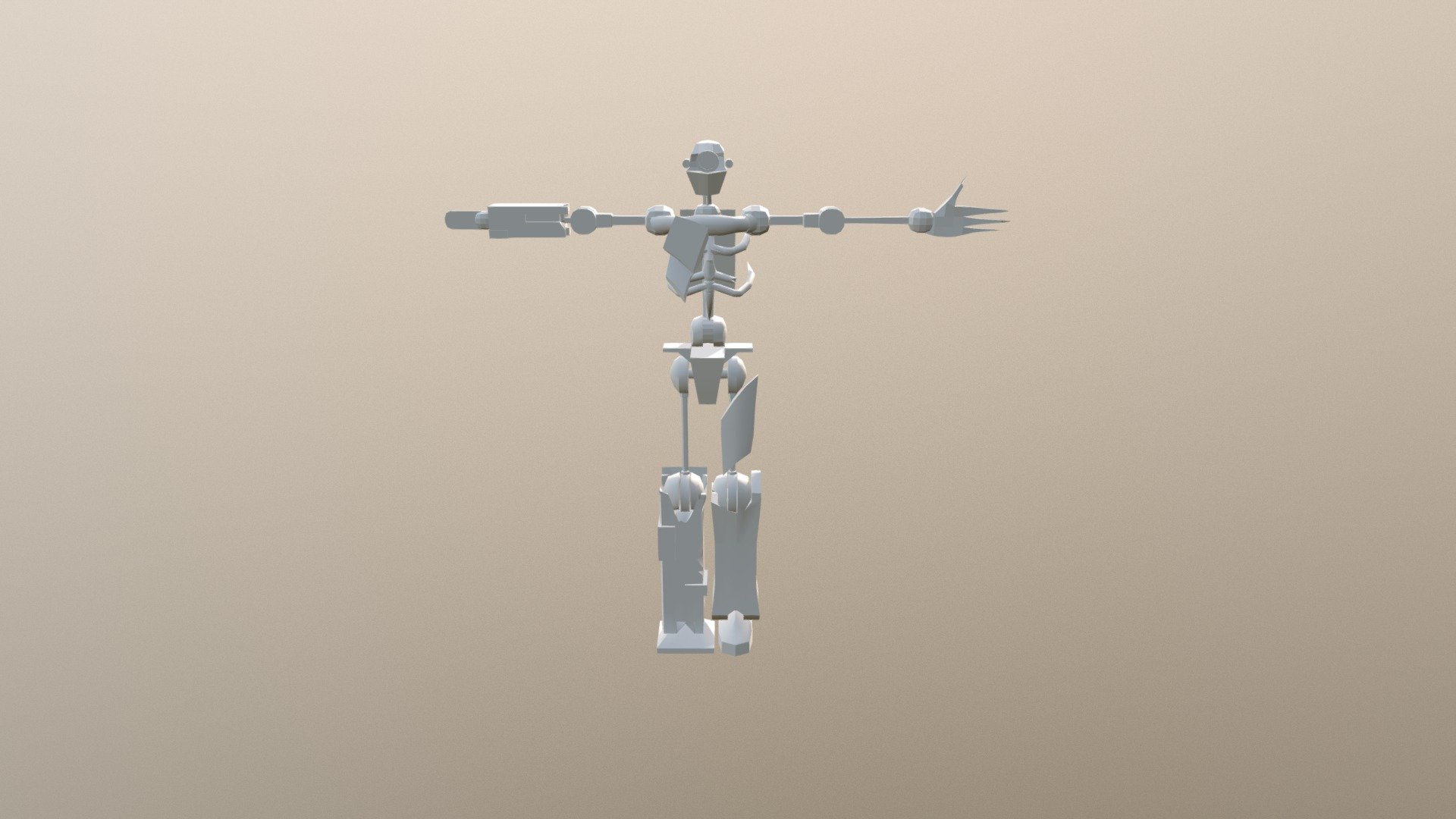 Claw-bot - 3D model by Hartwinner [2710012] - Sketchfab