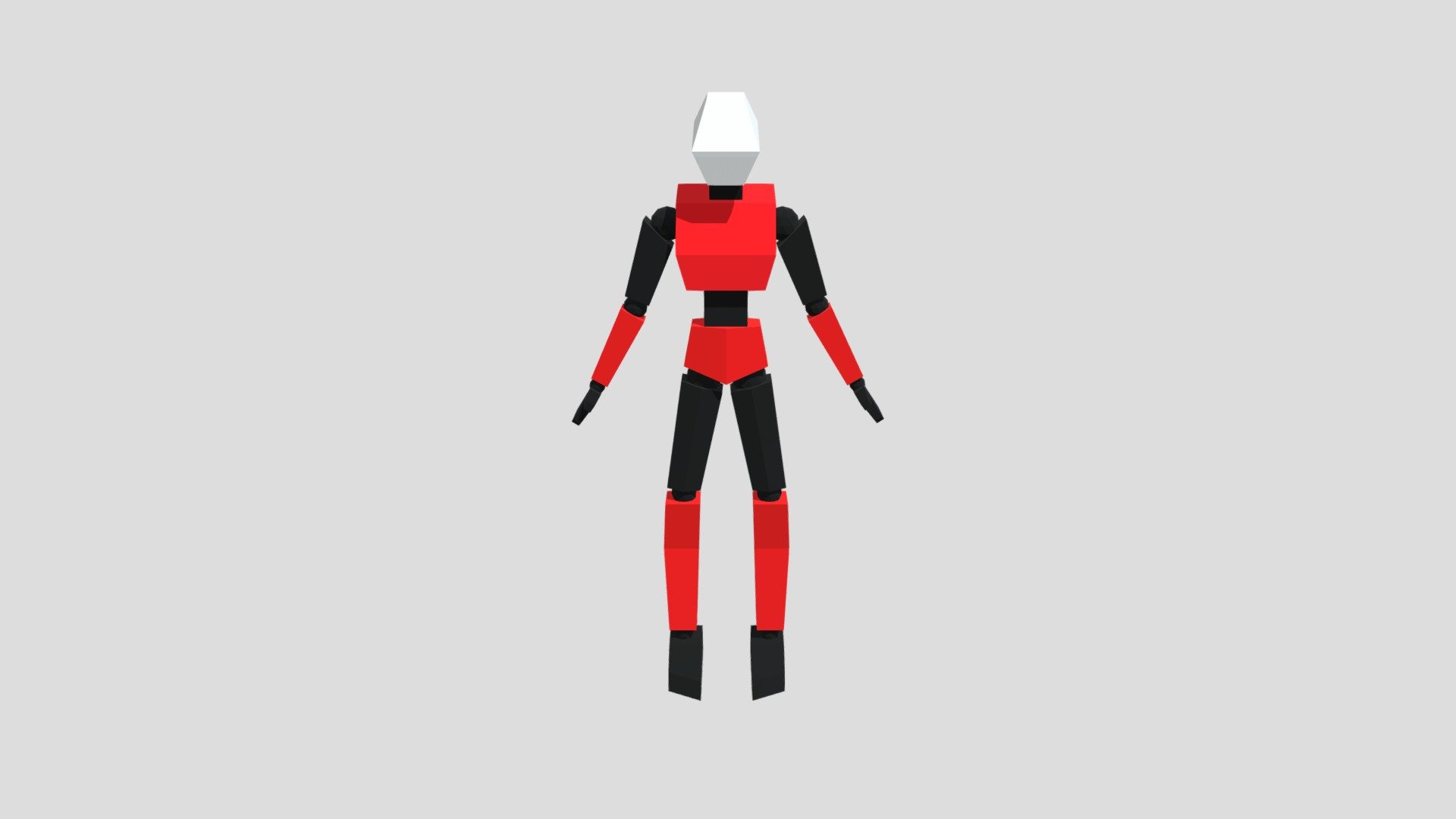 Red Bot (Rigged) - Download Free 3D model by ERF112 (@seyederfan111 ...