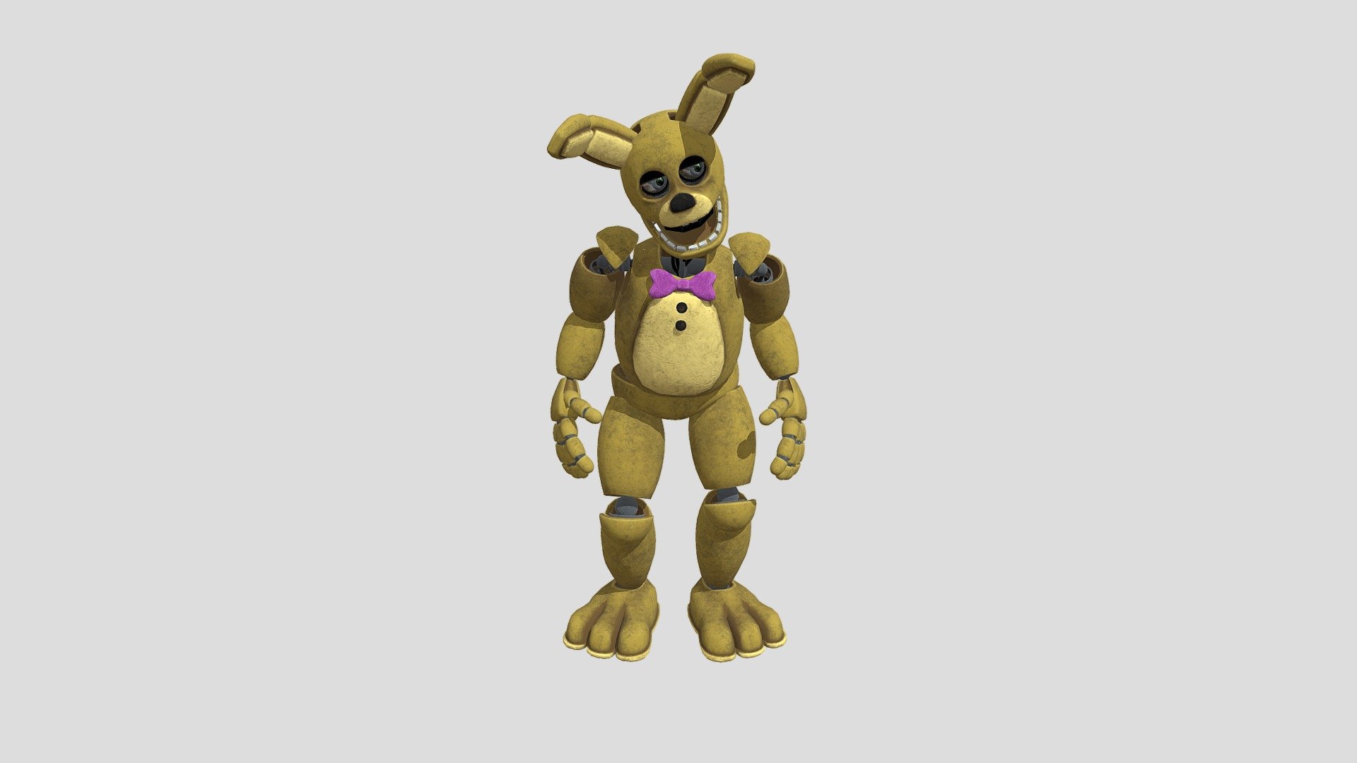 FNAF Help Wanted - Springbonnie (upscaled) - Download Free 3D model by ...