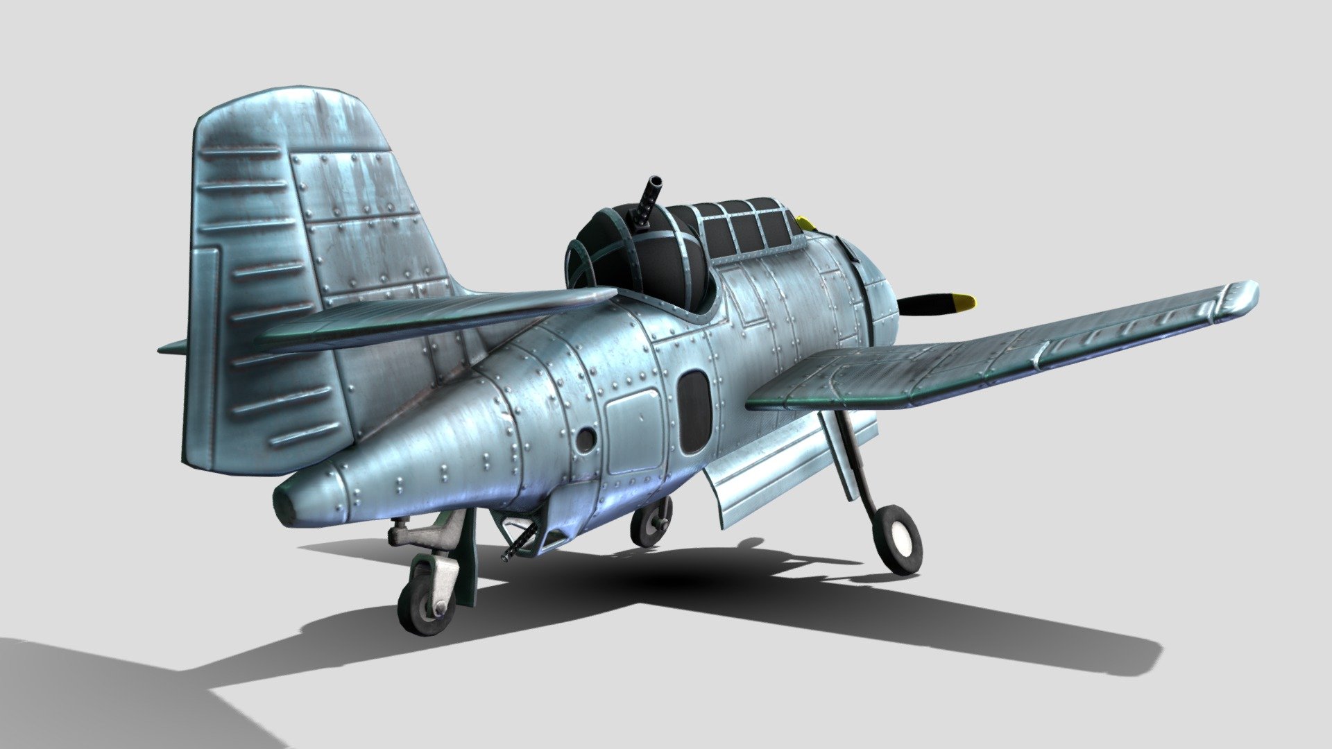 TBF Avenger - 3D model by GMB (@ParkSeonGwang) [271170c] - Sketchfab