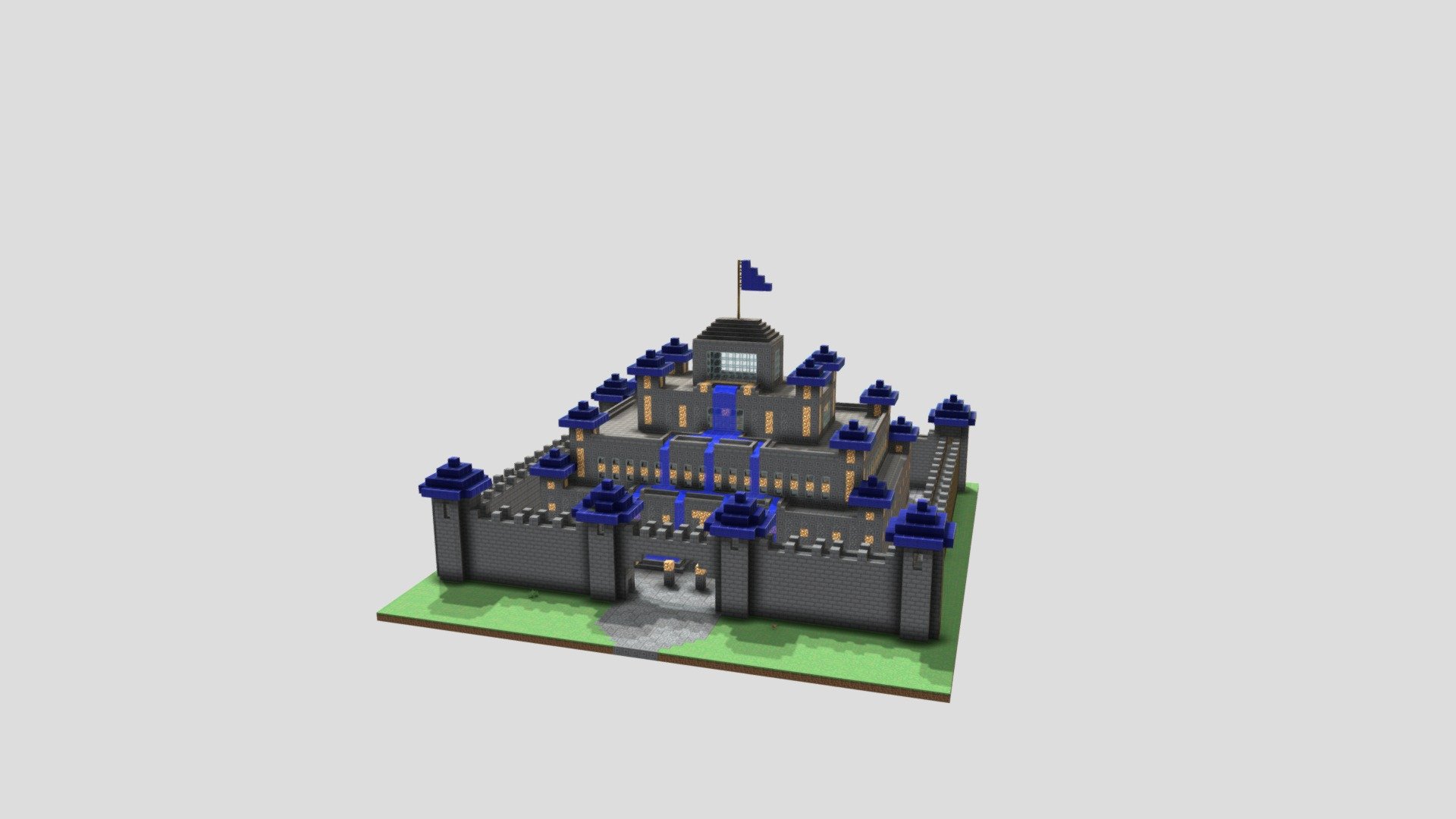 mini-castle - Download Free 3D model by madexc [2712e1f] - Sketchfab