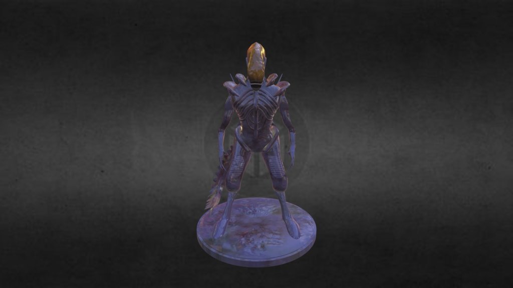 Alien - 3D model by thepraveenbabu [2712efc] - Sketchfab