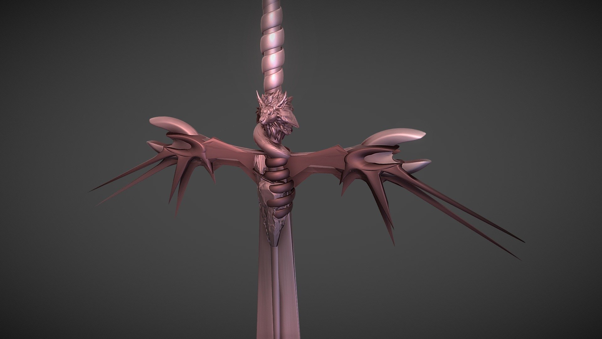 Dragon Sword - Buy Royalty Free 3D model by Alexandria Maharaj ...