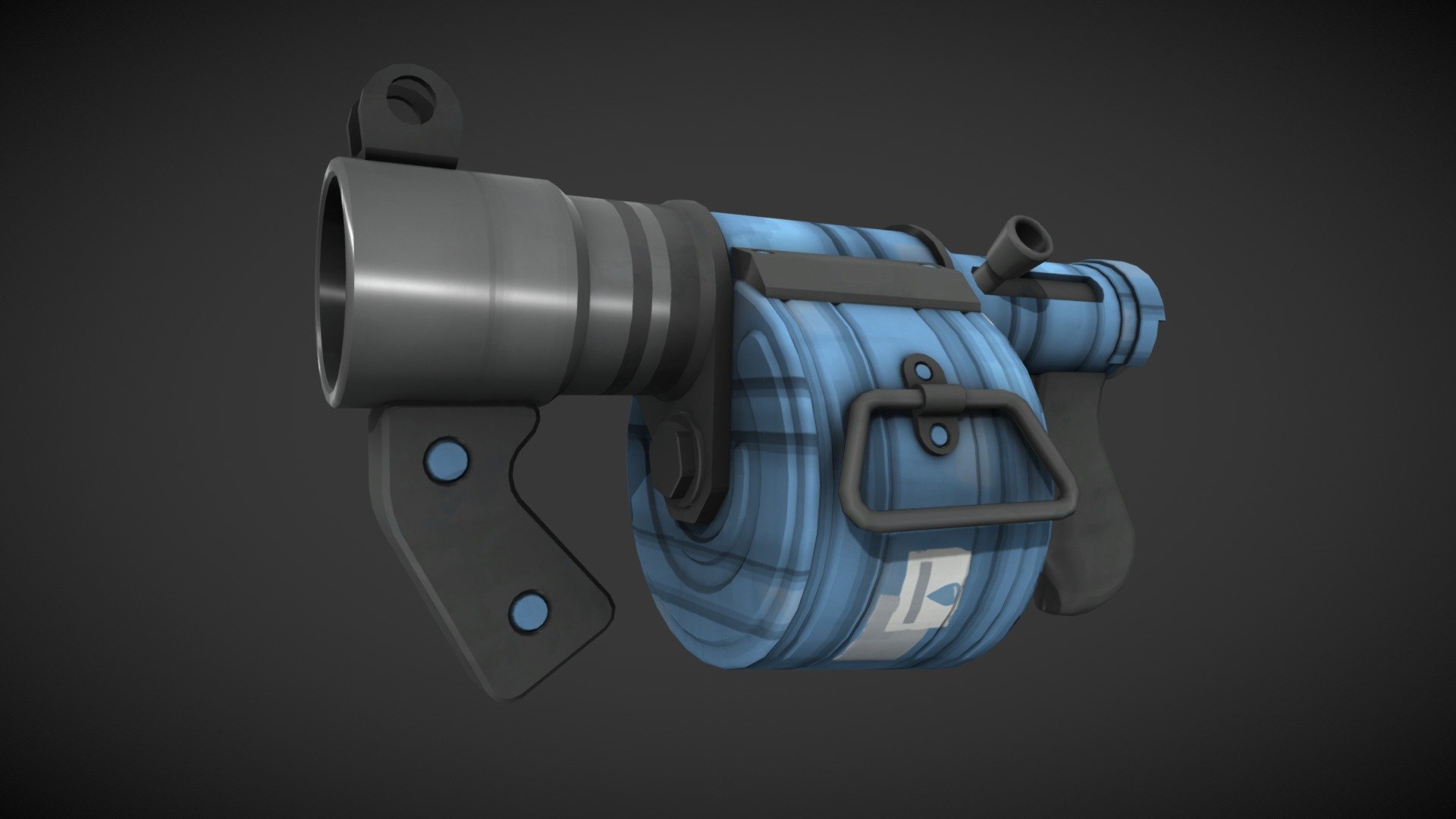 [TF2] Barrel Rolled Stickybomb Launcher - 3D model by pampique [27144f5 ...