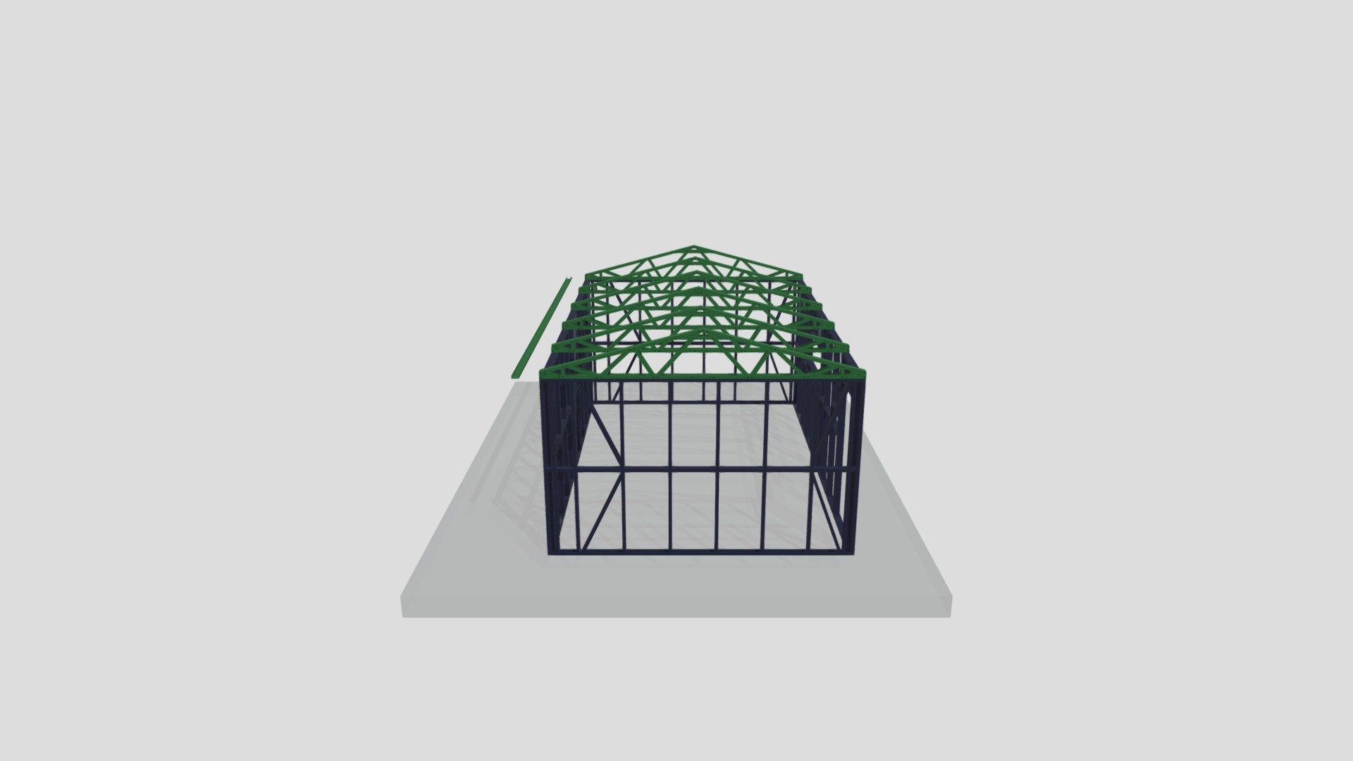 SINGLE GARAGE - 3D model by THE SILVER FRAMES COMPANY (@PictonITM ...