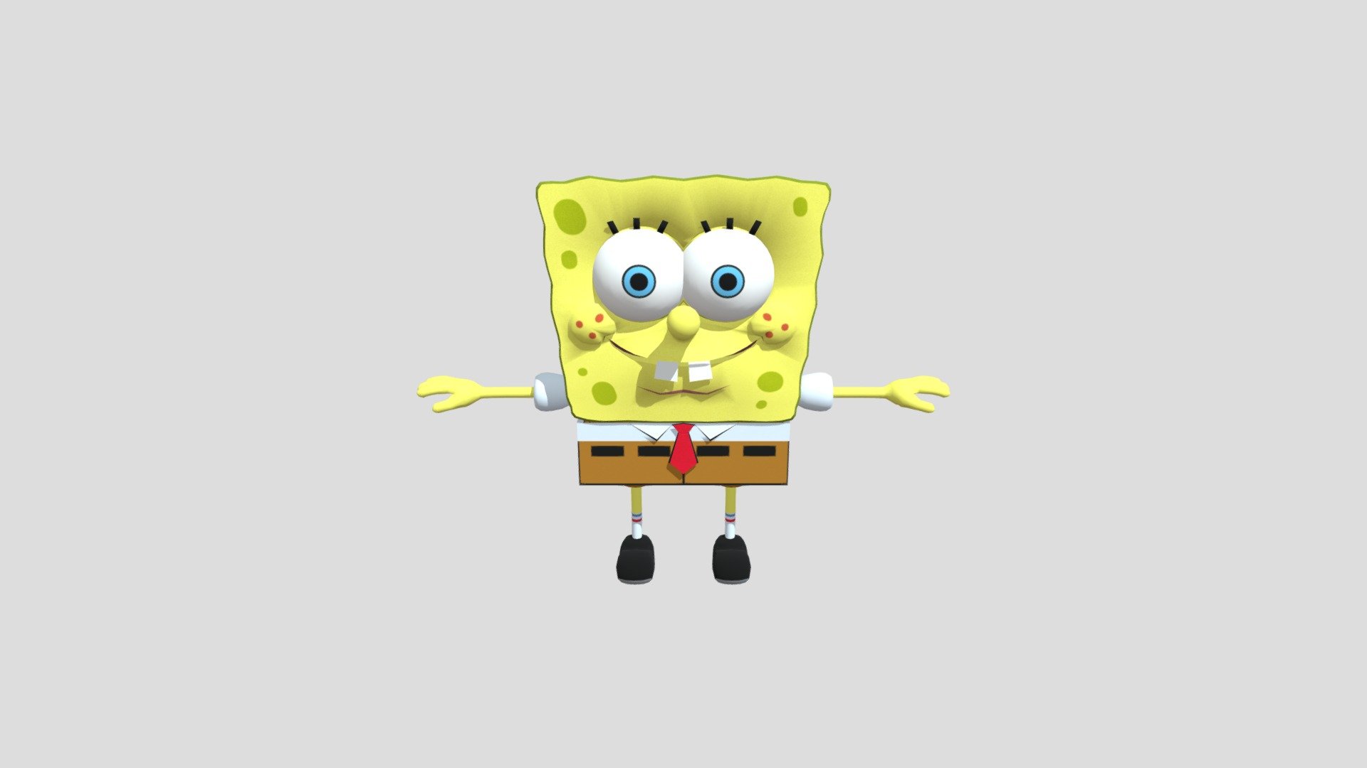 Spongebob Download Free 3d Model By Kyle River Withem [2714ddf