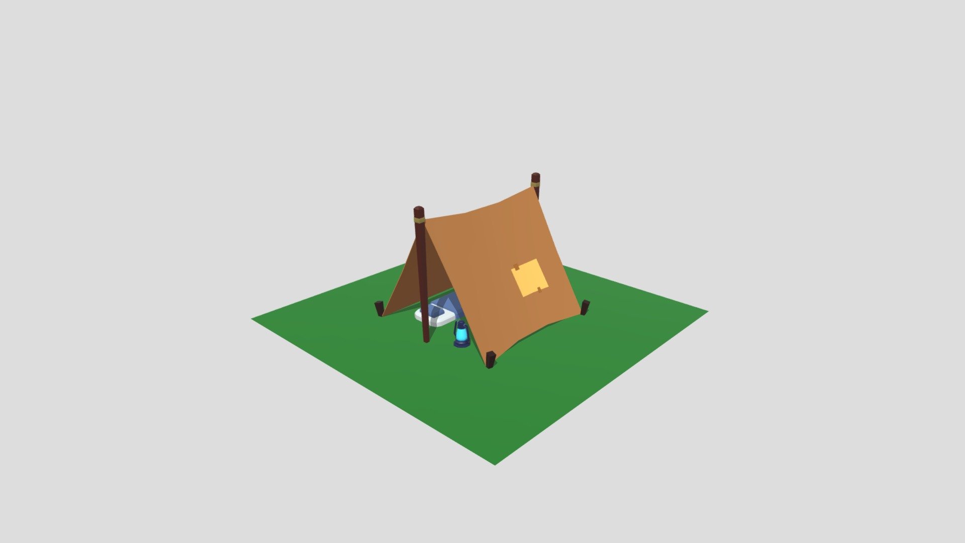 Tent - 3D model by mr.notabag [2715002] - Sketchfab